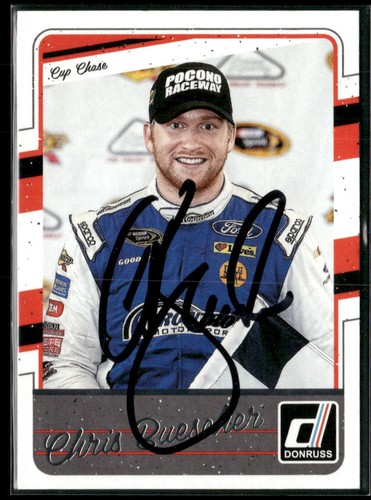 Signed 2017 Donruss #135 Chris Buescher IP Auto | eBay