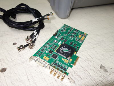 AJA KONA-3G-R0 Capture Card w/ BNC-Mini BNC Cable Set | eBay