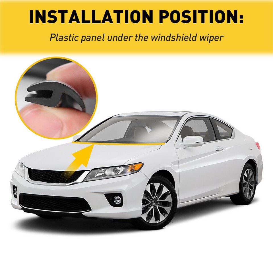Rubber Seal Strip Trim For Front Windshield Plastic Panel HOOD 1.8M 0 ...