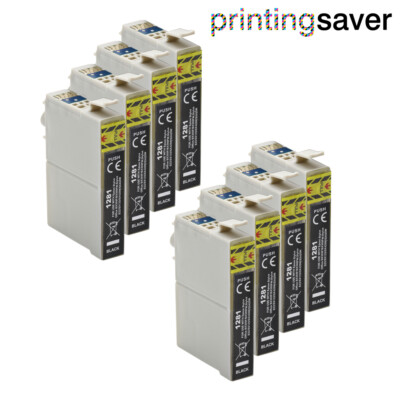 8BK Ink Cartridges fits For Epson S22 SX235W SX430W SX438W SX445W ...