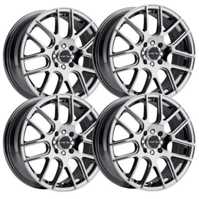 (Set-4) Vision 426H Cross 16x7 5x120 38mm Chrome Wheels Rims 16 Inch | eBay