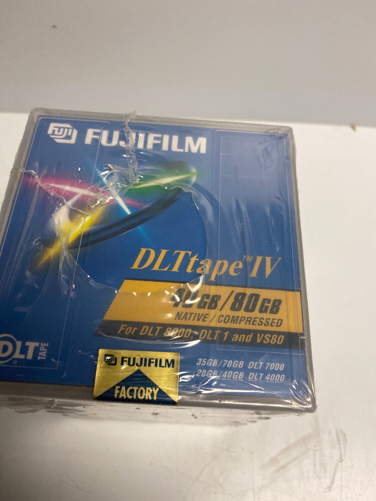 *5 Pack* FujiFilm DLTtape IV DLT 8000 DLT 1 VS80 40GB/80GB - New | eBay