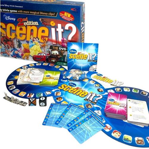 Disney Scene It DVD Game 2nd Edition 100% Complete ScreenLife 2007 ...