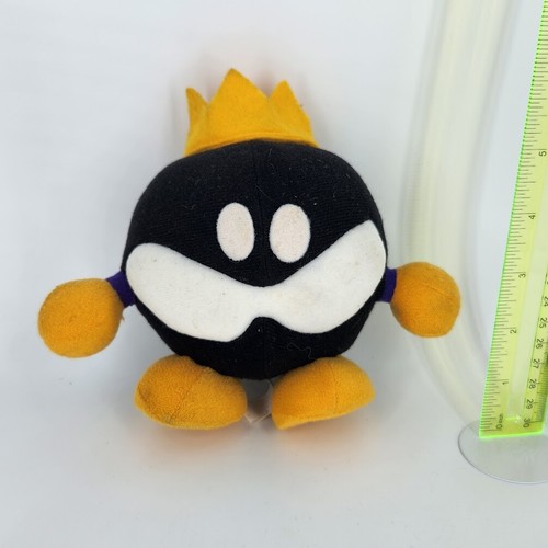 Super Mario 64 1996 Plush BANPRESTO NINTENDO King Bob-Omb VERY RARE Old ...