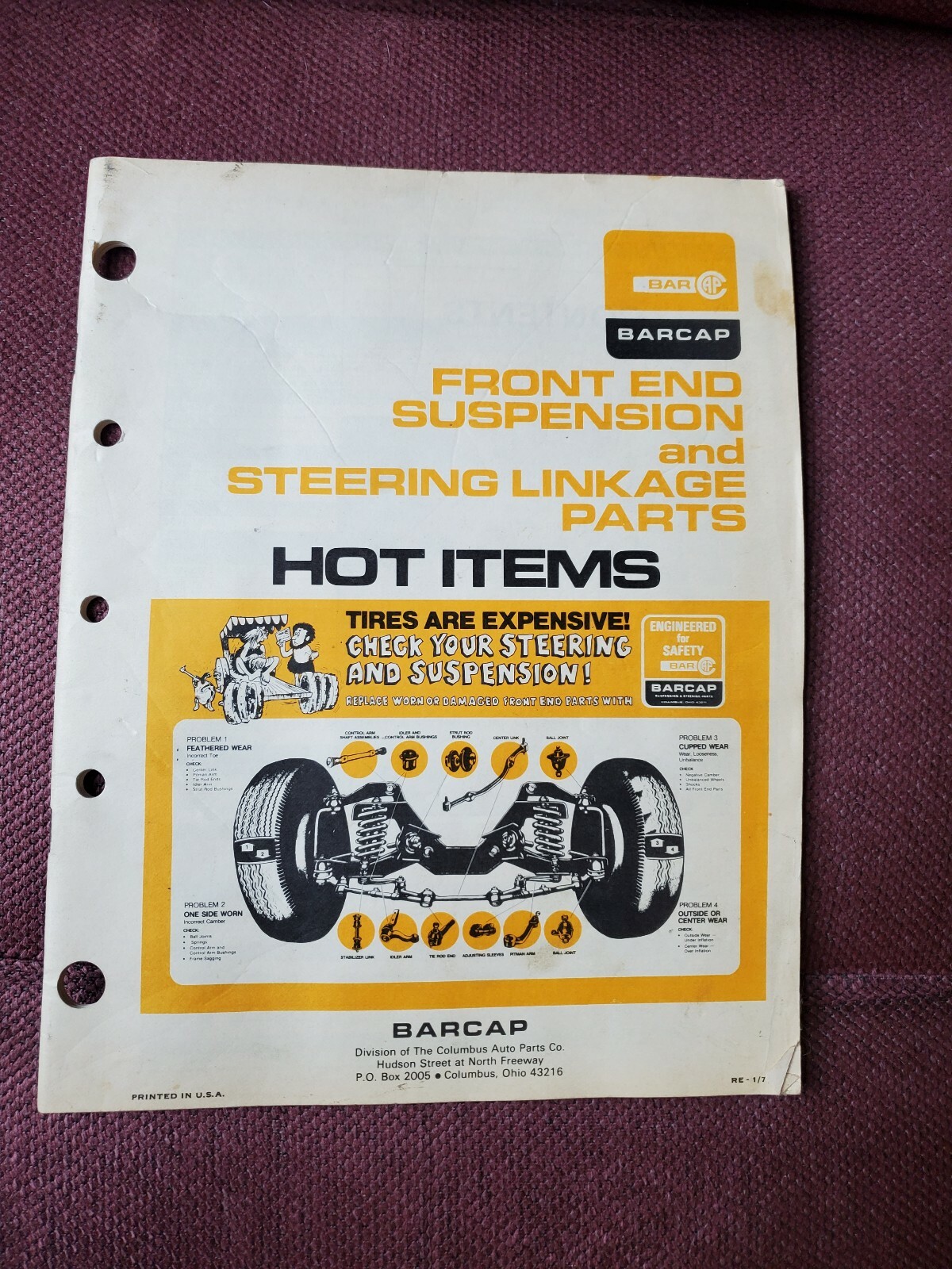 Barcap or Columbus Auto Parts Front End. Supension And Steering Parts ...