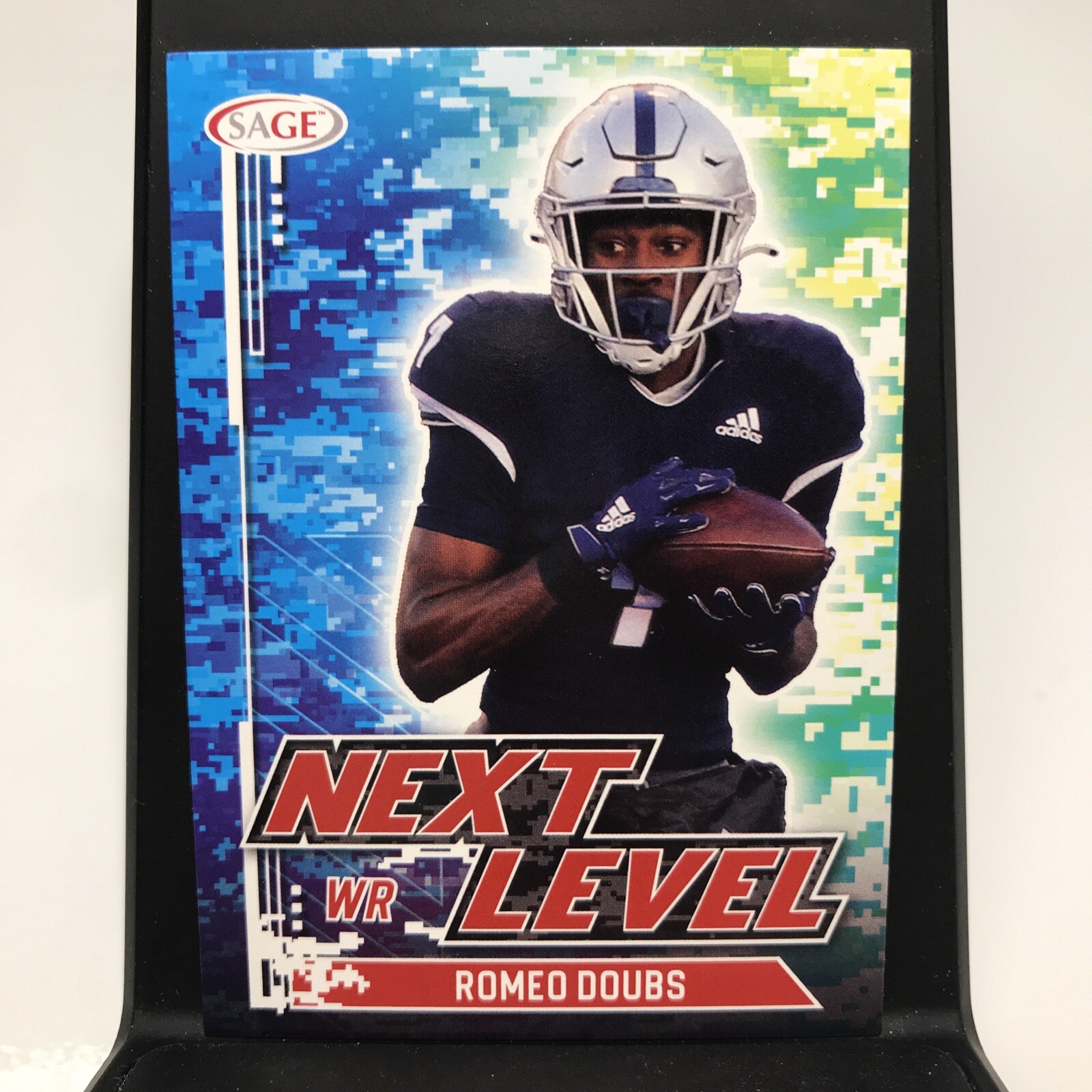 2022 SAGE Romeo Doubs Red Next Level #67 Rookie Card RC Packers Nevada ...