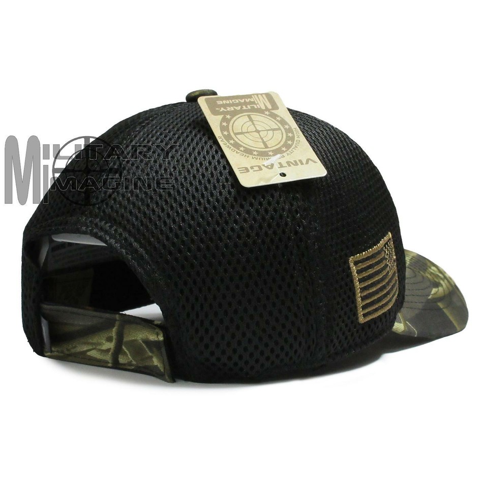 Tactical Operator Military cap USA American Flag hat Detachable Patch ...