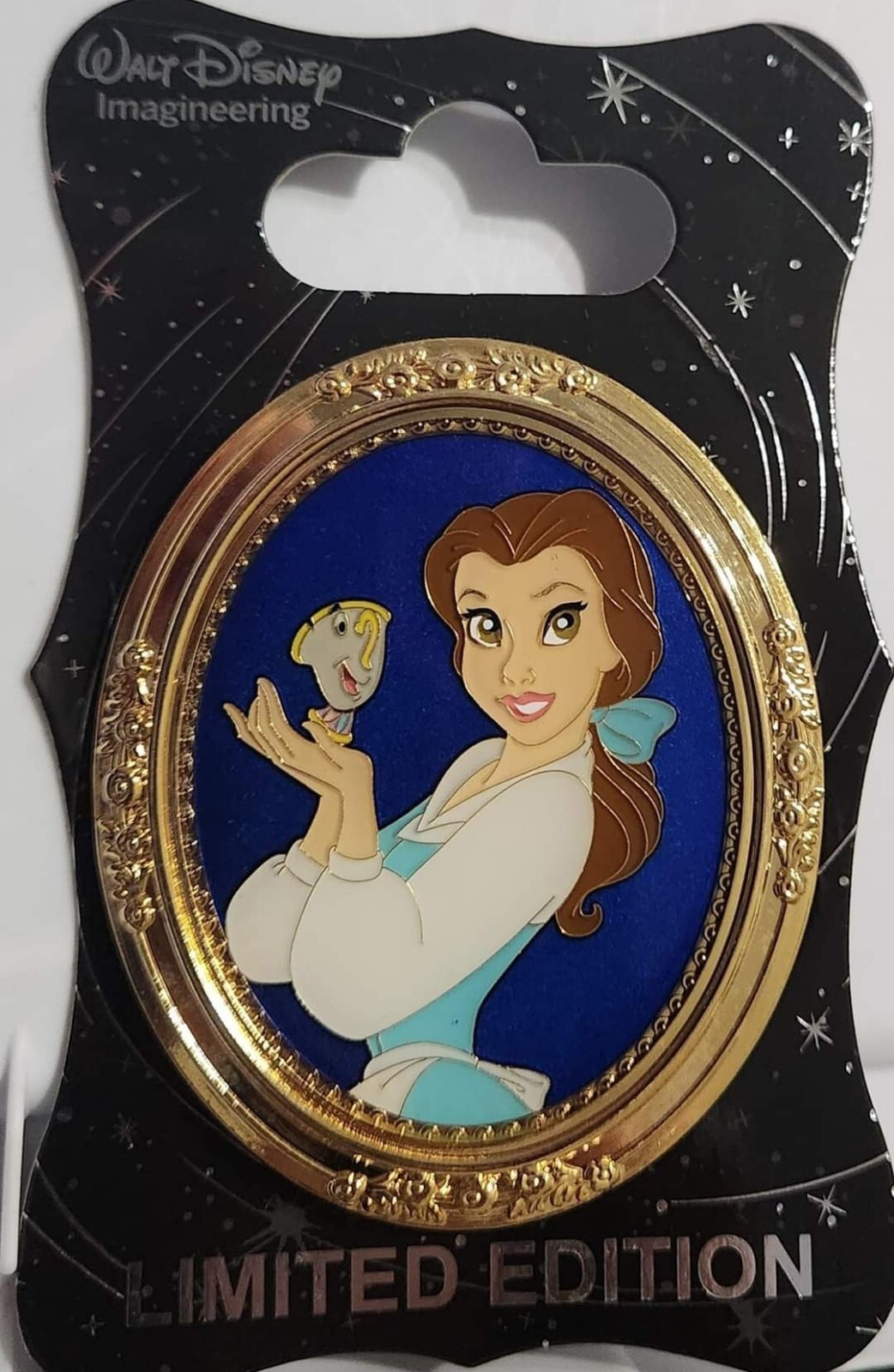 Wdi BELLE OVAL GOLD FRAME PIN LE 250 | eBay