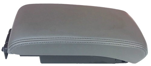 2008-2012 Chevrolet Malibu Center Console Lid Gray Leather Armrest ...