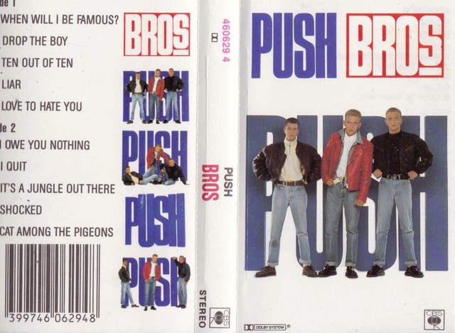 Bros - Push Cassette Tape 1988 CBS 460629 4 for sale online | eBay
