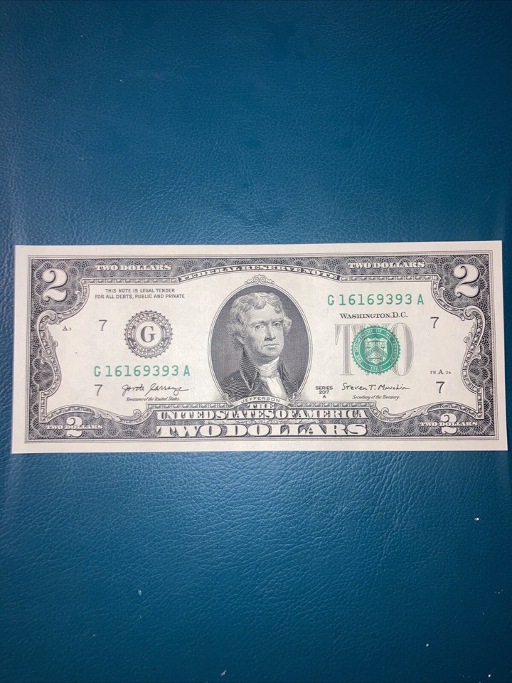 Unique(Rare) Quad Double Serial Number CRISP Uncirculated lucky 2 ...