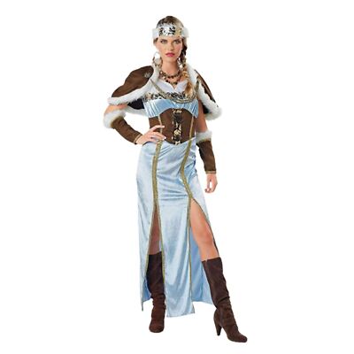 Viking Warrior Princess Womens Costume Dress Capelet - Medium (8/10) | eBay