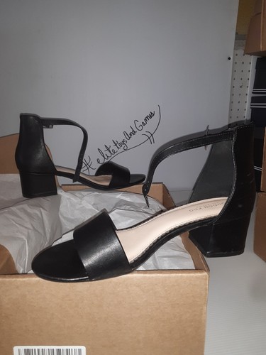 WOMENS London Fog LFW-NIKKI BLACK SMOOTH DRESS SHOES heel Size 8.5 M US ...