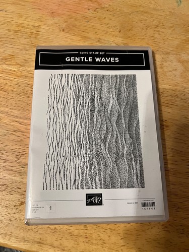 Stampin Up! GENTLE WAVES Stamp Set ... Perfect Background....**NEW** | eBay