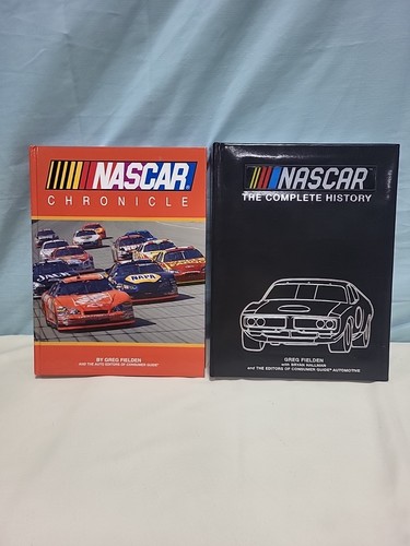 RARE Racing Race Nascar Chronicle & Nascar Complete History Books, Greg ...