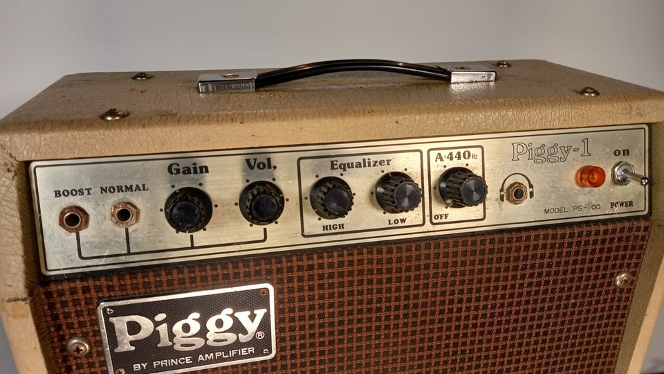 Piggy By Prince PS 100 Vintage Guitar Amplifier Combo Japan | eBay UK