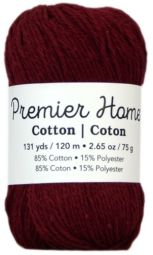 3 Pack Premier Home Cotton Yarn-Burgundy 38-23 | eBay