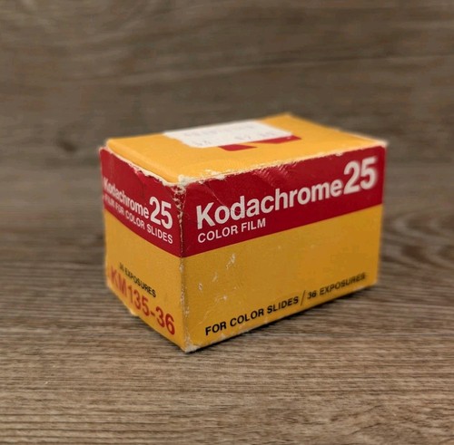 Sealed KODAK Kodachrome 25 Color Slide Film KM 135-36 Exp 5/76 NOS 35mm ...