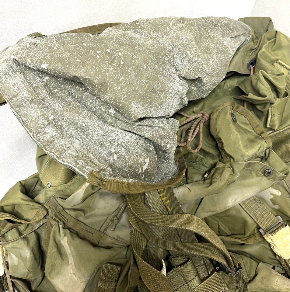 USGI Army Large ALICE Field Pack. Complete Frame, Straps, Belt, & Cargo ...