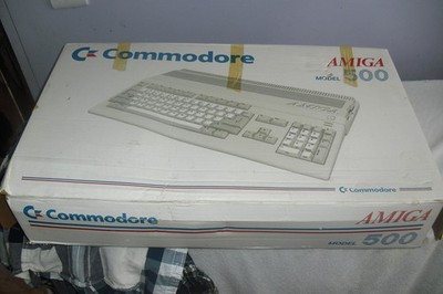 AMIGA A500 COMMODORE VINTAGE COMPUTER.BOXED WITH ACCESSORIES. | eBay UK