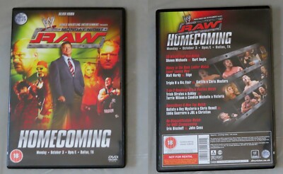 WWE Monday Night RAW Homecoming DVD 2005 RARE | eBay
