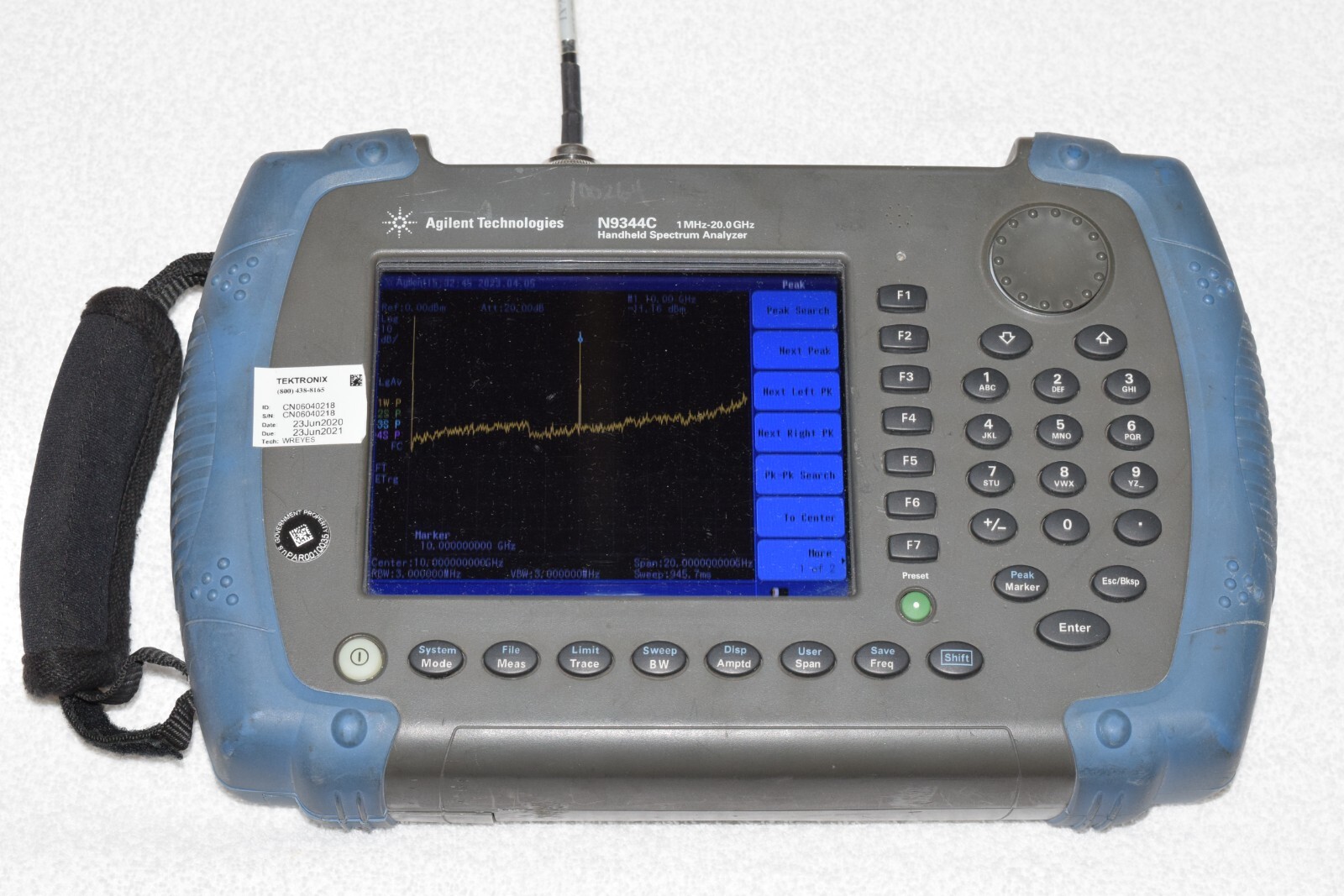 Keysight N9344C Handheld Spectrum Analyzer for sale online | eBay
