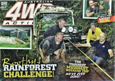 AUSTRALIAN 4WD ACTION Roothy's RAINFOREST CHALLENGE! DVD 183 TV SERIES ...