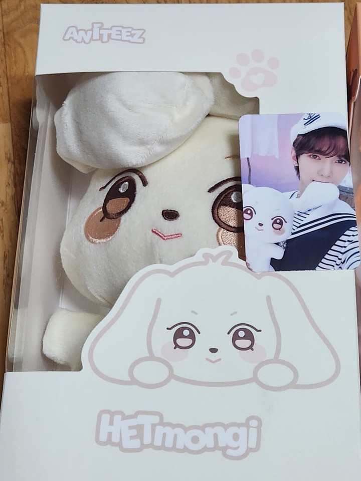 ATEEZ PLUSH DOLL PHOTOCARD ADVENTURE POPUP ANITEEZ IN ILLUSION ...