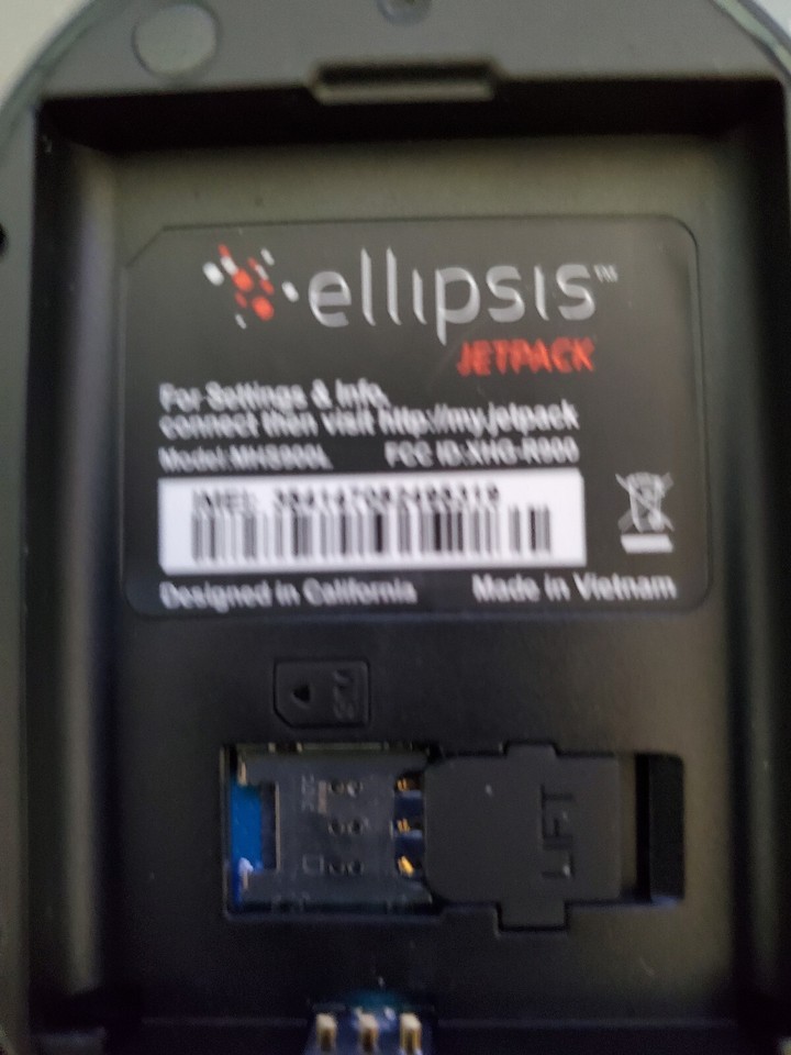 Verizon MHS800L Ellipsis Jetpack 4G LTE Mobile Wi-Fi Hotspot Modem NEW ...