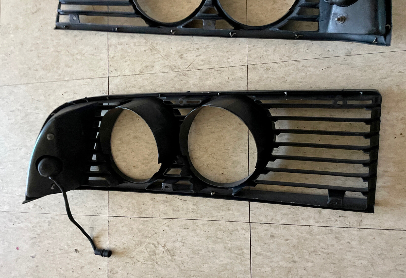 Vintage BMW E24 635csi 633i M6 Front Left and Right Headlight Trim ...