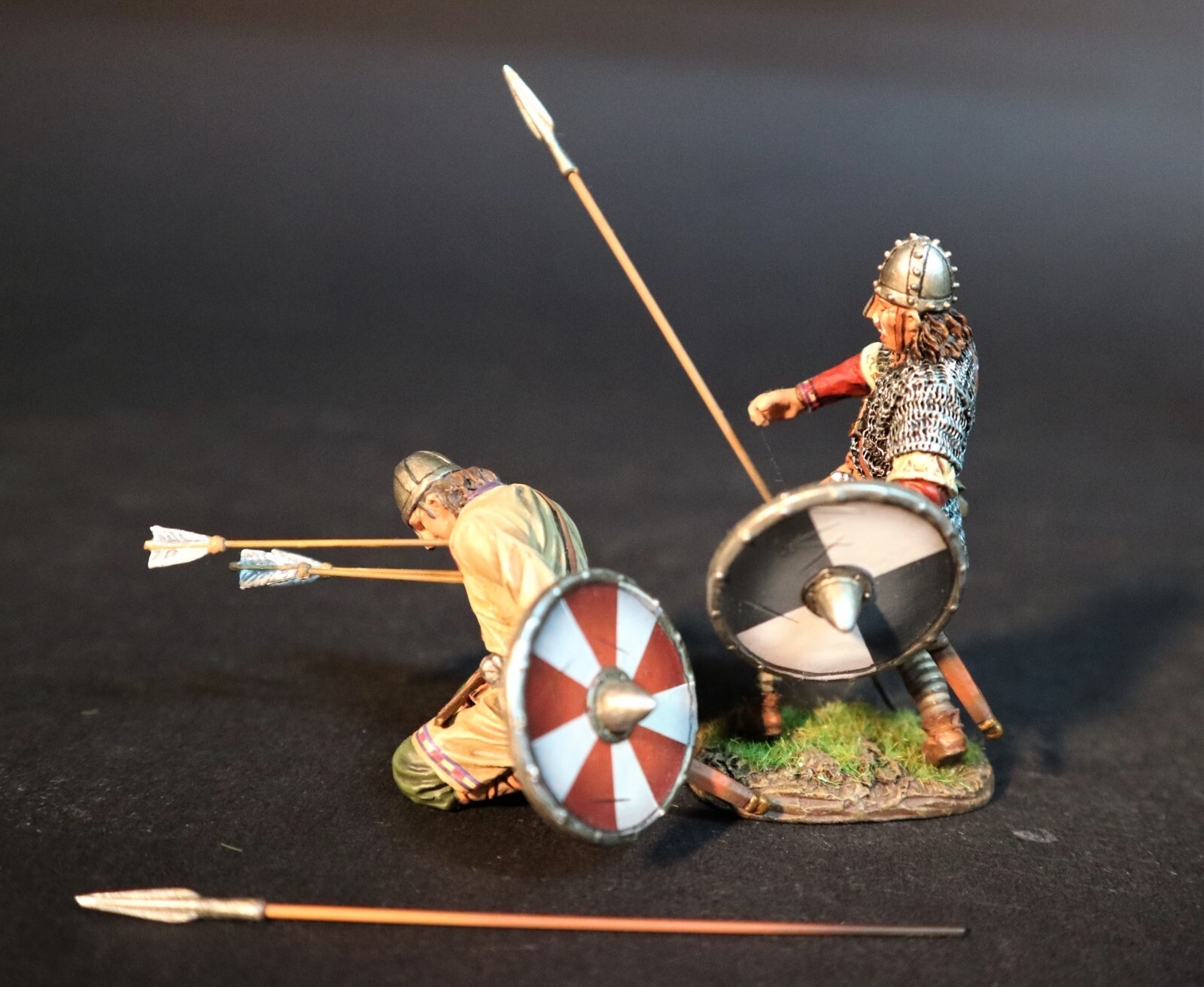 JOHN JENKINS VIKINGS & SAXONS SX-62B WOUNDED ANGLO SAXON WARRIORS | eBay