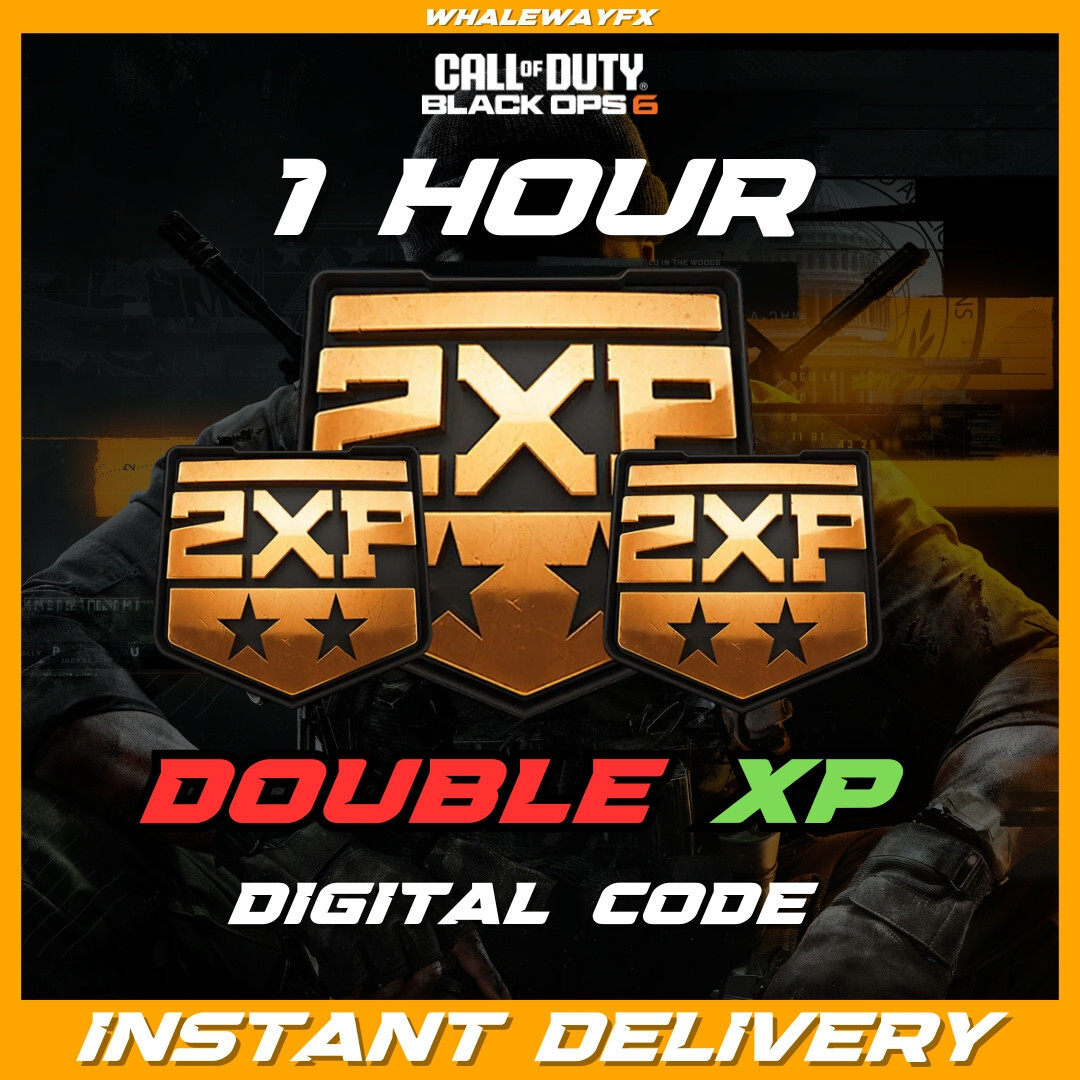 Call of Duty Black Ops 6 - Double XP Rank - [1 Hour] - Global - Instant ...