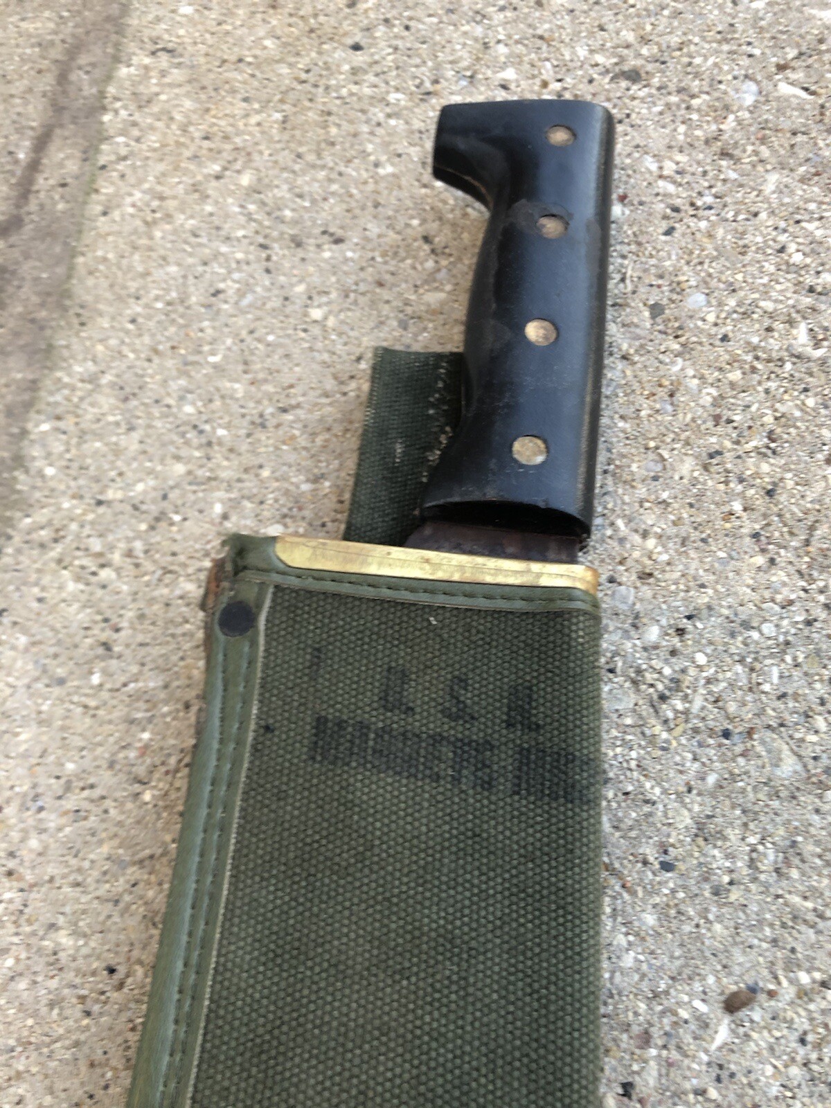 WWII USGI collins machete USN fighting Knife WW2 scarce | eBay