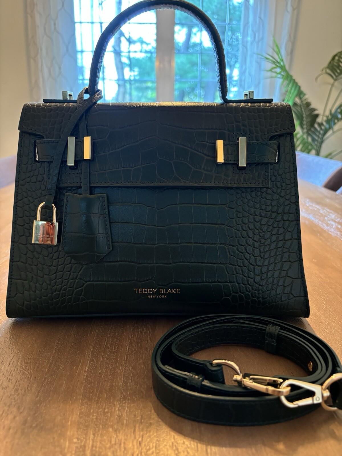 Teddy Blake Ava Croco Gold | eBay