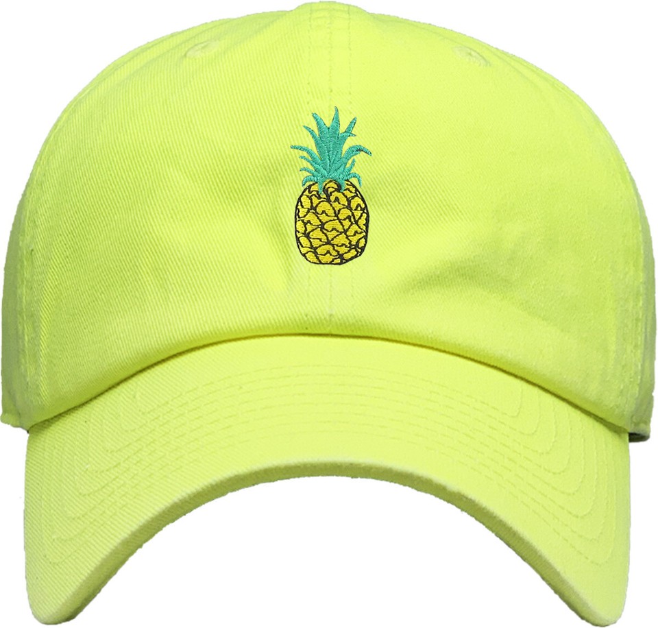 Pineapple Dad Hat Baseball Cap Unconstructed Adjustable Polo Style | eBay