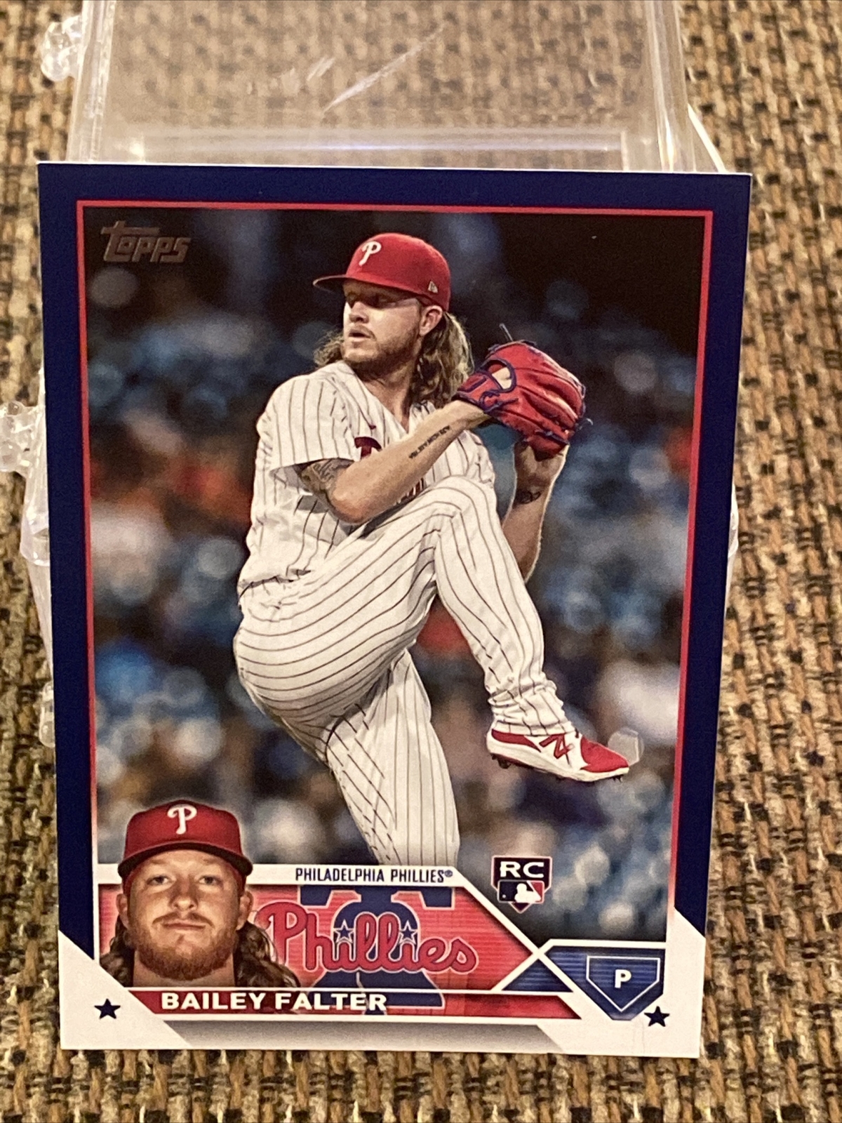 2023 Topps Series 2 Blue Parallel Bailey Falter #643 RC Philadelphia Phillies | eBay
