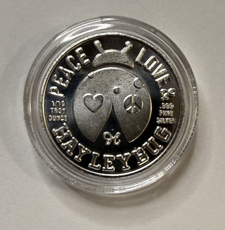 Dec 2nd Hayleybug Advent Christmas 1/10 ozt .999 Fine Silver | Snowman ...