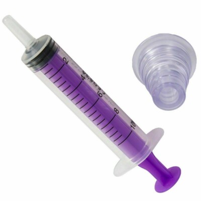 1 x 10ml Oral Medicine Dispenser SYRINGE Calpol Accurate Dose | eBay