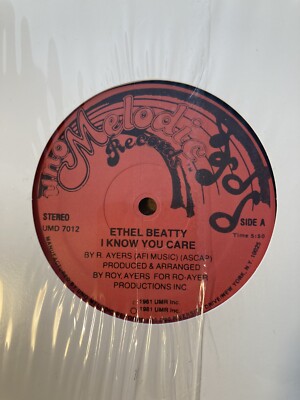 ETHEL BEATTY I Know You Care/ It's Your Love 12" 2003 UMD 7012 NM SOUL ...