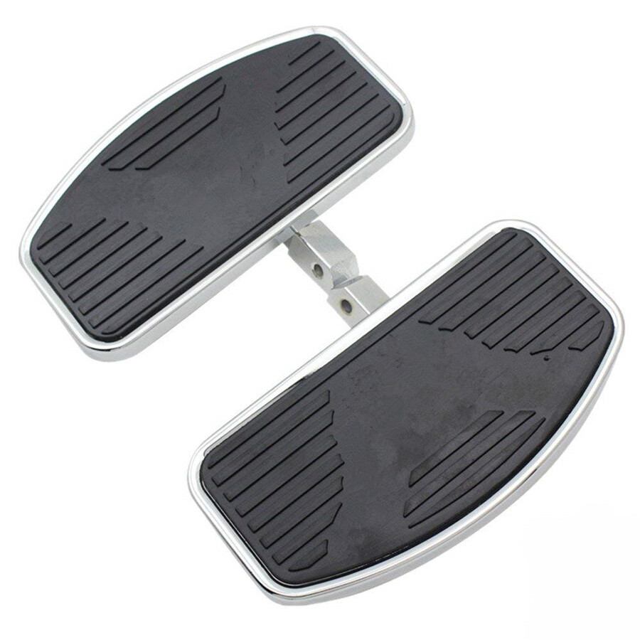 Pair Motorcycles Front & Rear Foot Boards Floorboards for BMW Honda ...