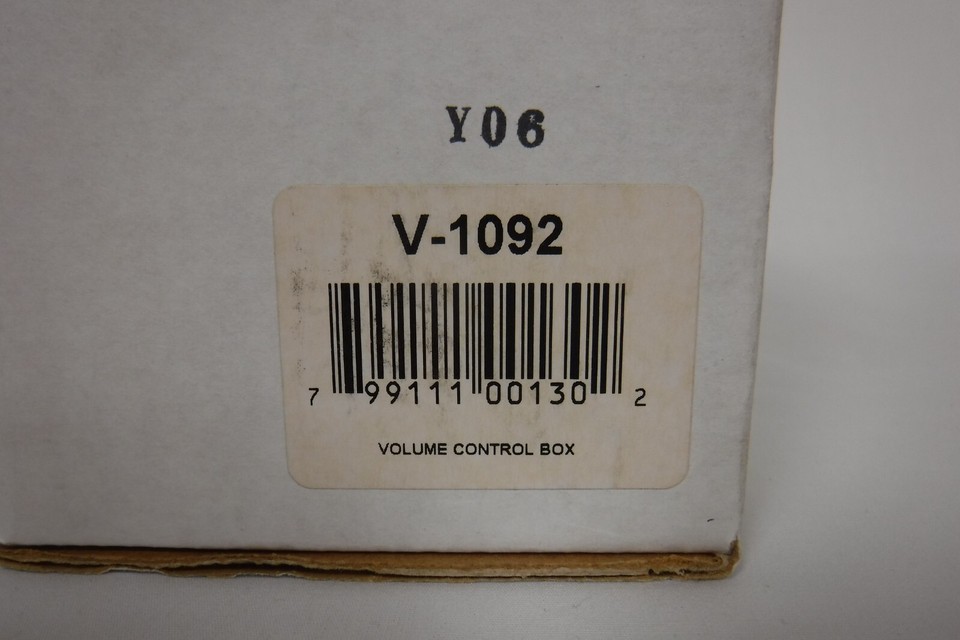 Valcom - Wall Mount Volume Control (No Instructions) (V-1092) | eBay