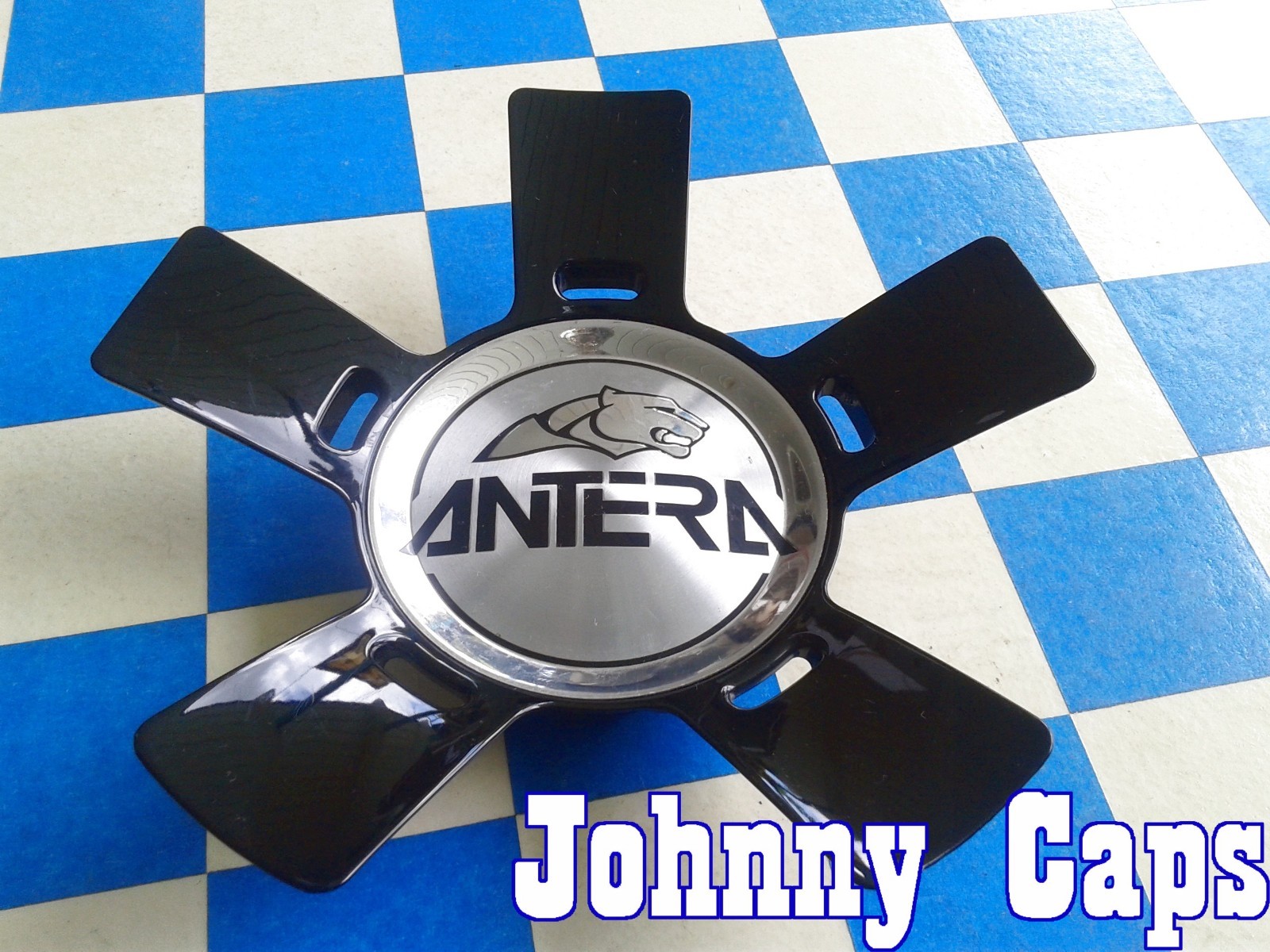 ANTERA Wheels [77] BLACK Center Caps # 191 369 D01 Custom Wheel Center ...