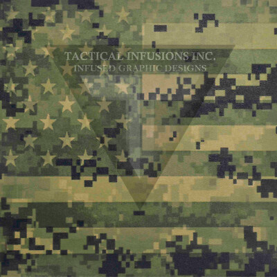 Kydex Infused Green Digital Flag Print 7 7/8" X 7 7/8" | eBay