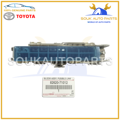 82620-71012 Genuine Toyota BLOCK ASSY, FUSIBLE LINK 8262071012 OEM | eBay