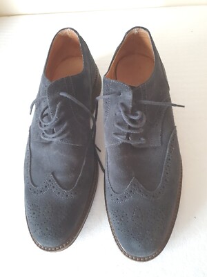 Italian Blue Suede Brogues UK9 | eBay UK