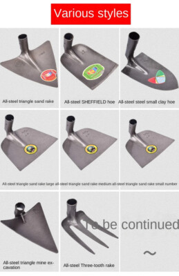 Replacement Hand Grubbing Hoe Head Farm Grub Pick Garden Soil ...