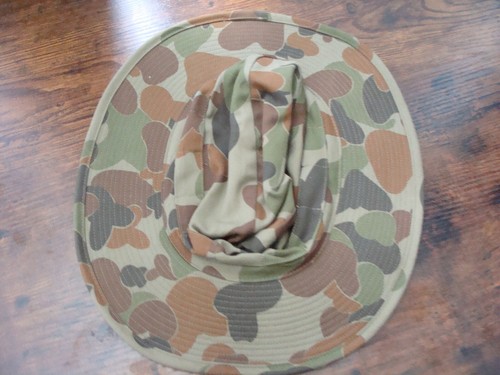AUSTRALIAN MILITARY ISSUE AUSCAM BUSH HAT | eBay