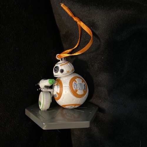New Star Wars BB8 Droid Christmas Ornament Orange And White Rolling ...