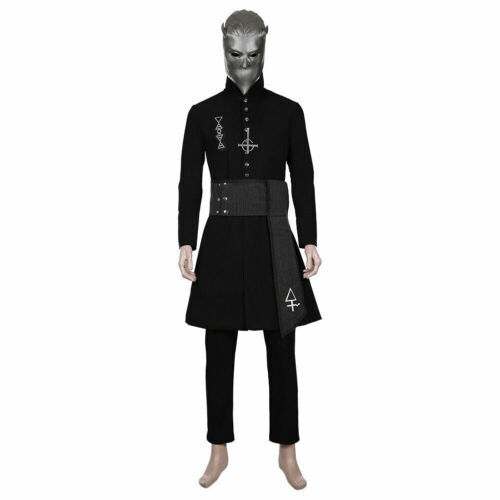Nameless Ghoul Cosplay Costume Black Coat Props Halloween Outfit/ | eBay