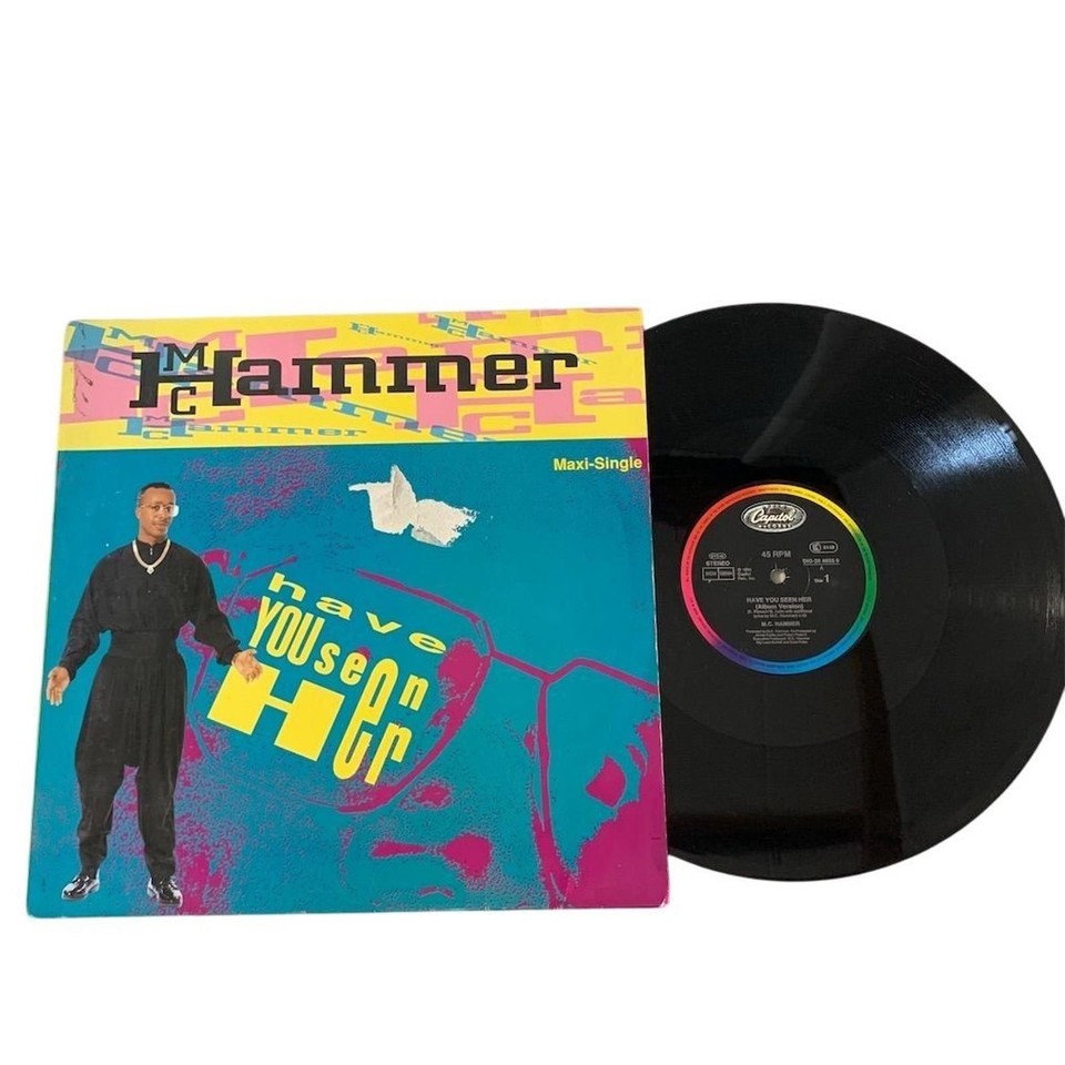MC Hammer Have You Seen Her Maxi-Single Vinyl 1990 Capitol Records ...